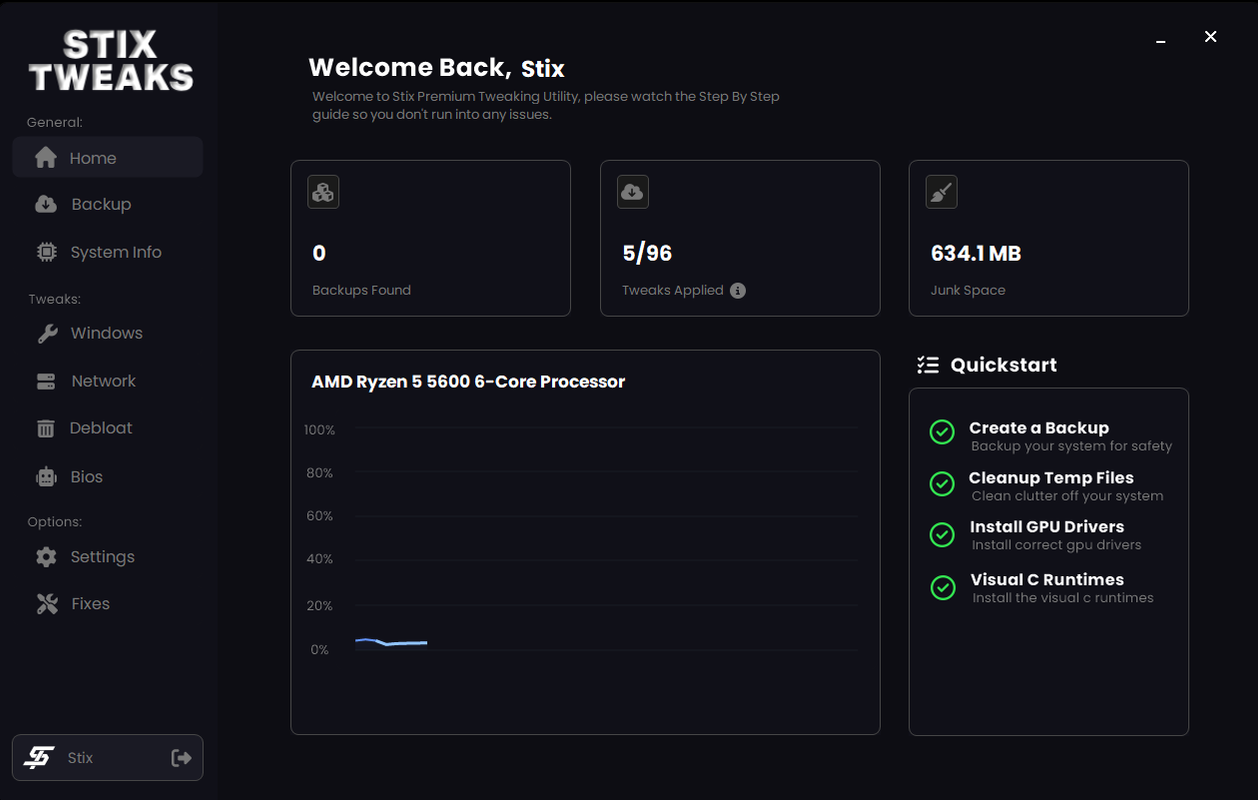 Stix Premium Tweaking Utility – Stix Pc Services
